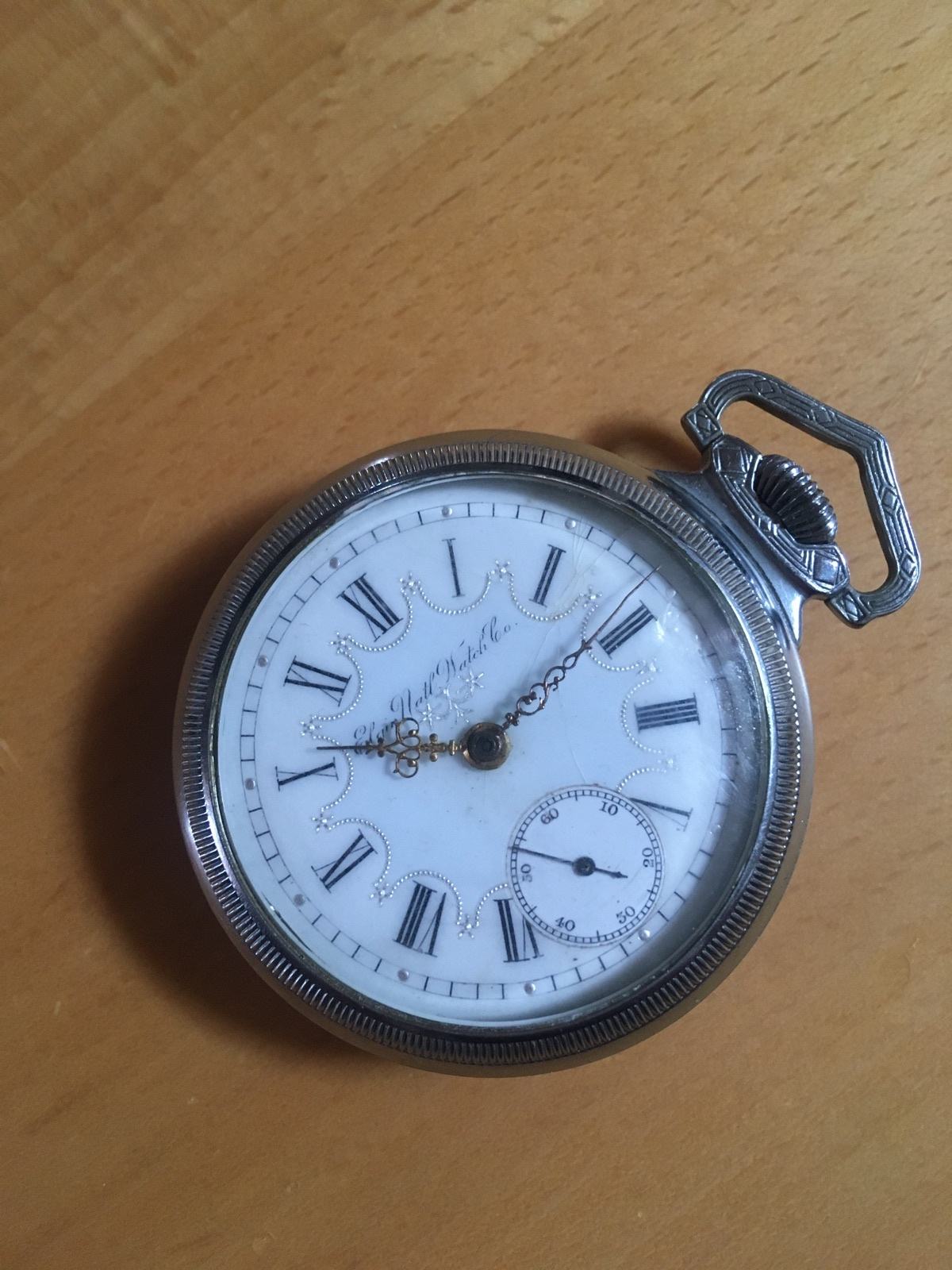 Elgin 17 jewels dzepni sat iz 1895