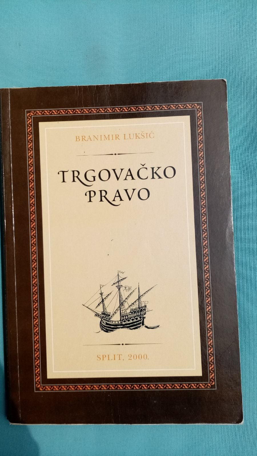 Branimir Lukšić, Trgovačko pravo