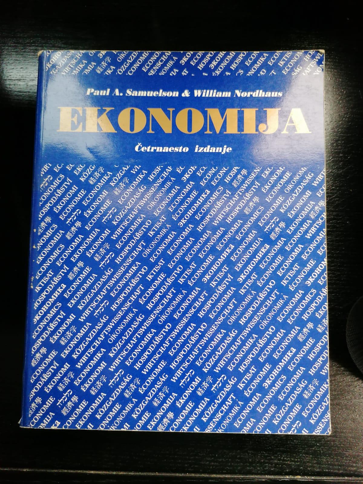 EKONOMIJA, 14. izdanje Samuelson meki uvez