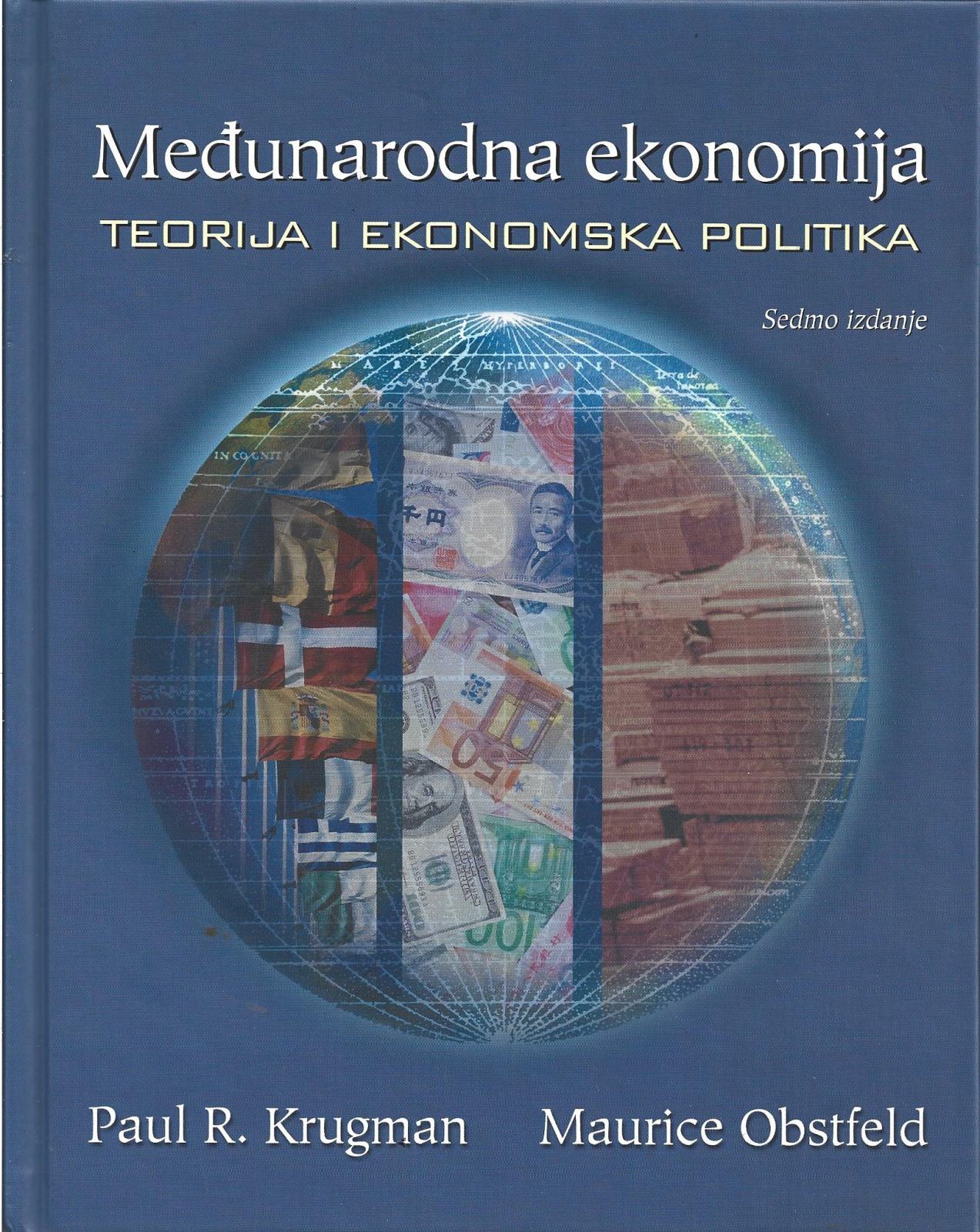 MEĐUNARODNA EKONOMIJA - P. R. Krugman i M. Obstfeld