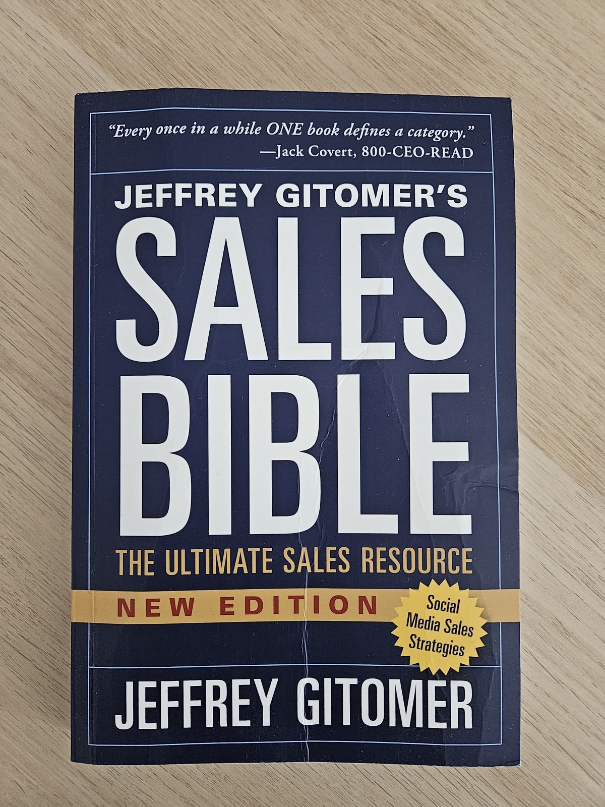 The Sales Bible, New Edition - Jeffrey Gitomer