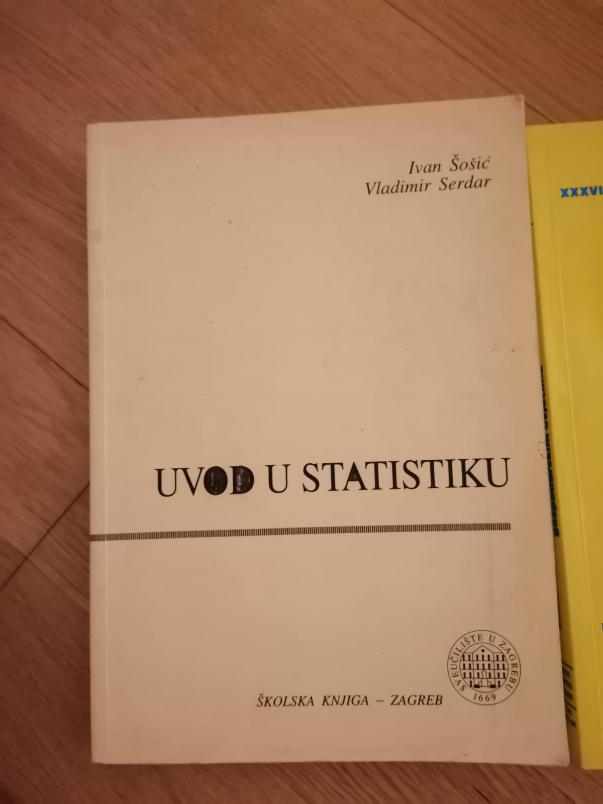 Uvod u statistiku - Šošić, Serdar