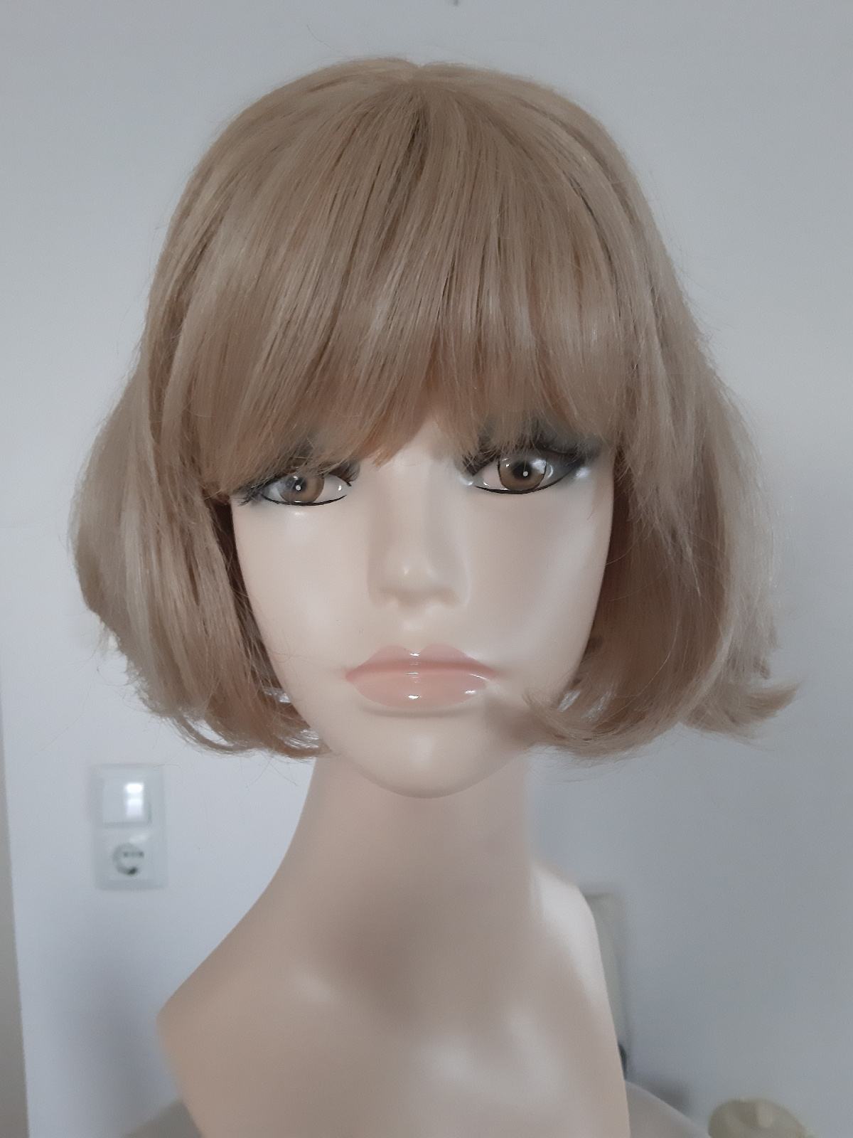 PERIKA - plavi bob, kvalitetan japanski kanekalon