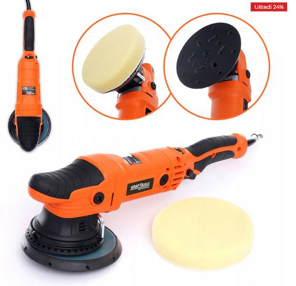 Ekscentrična polirka 150mm - 1500W | Kraft&Dele