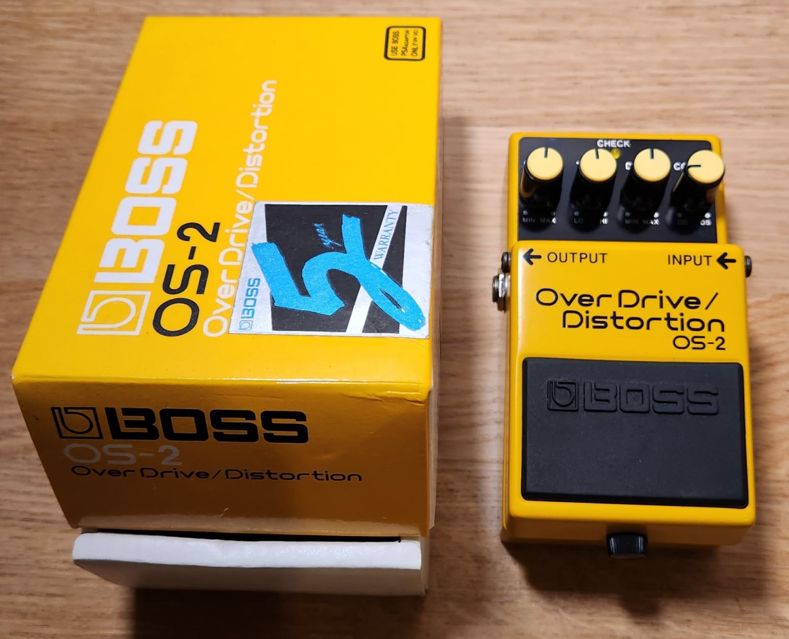 Boss OS-2 OverDrive/Distortion (mod)