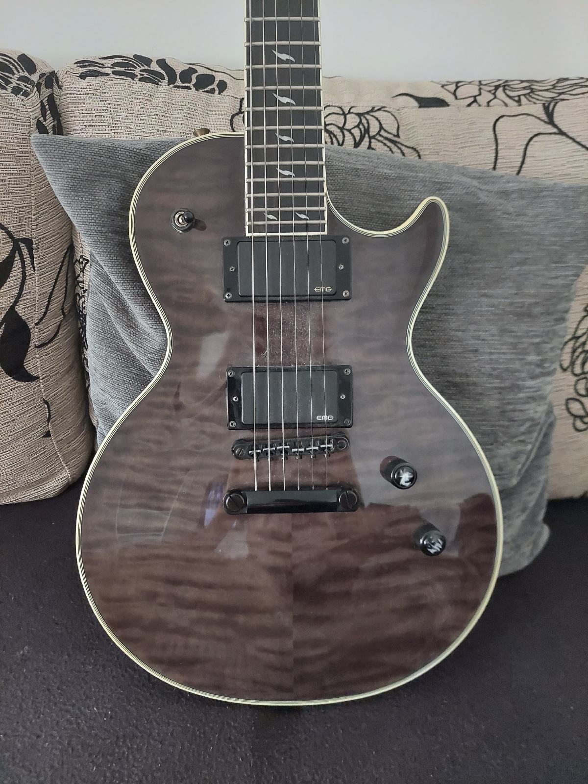 Epiphone Prophecy Les Paul Custom Plus EX Midnight Ebony