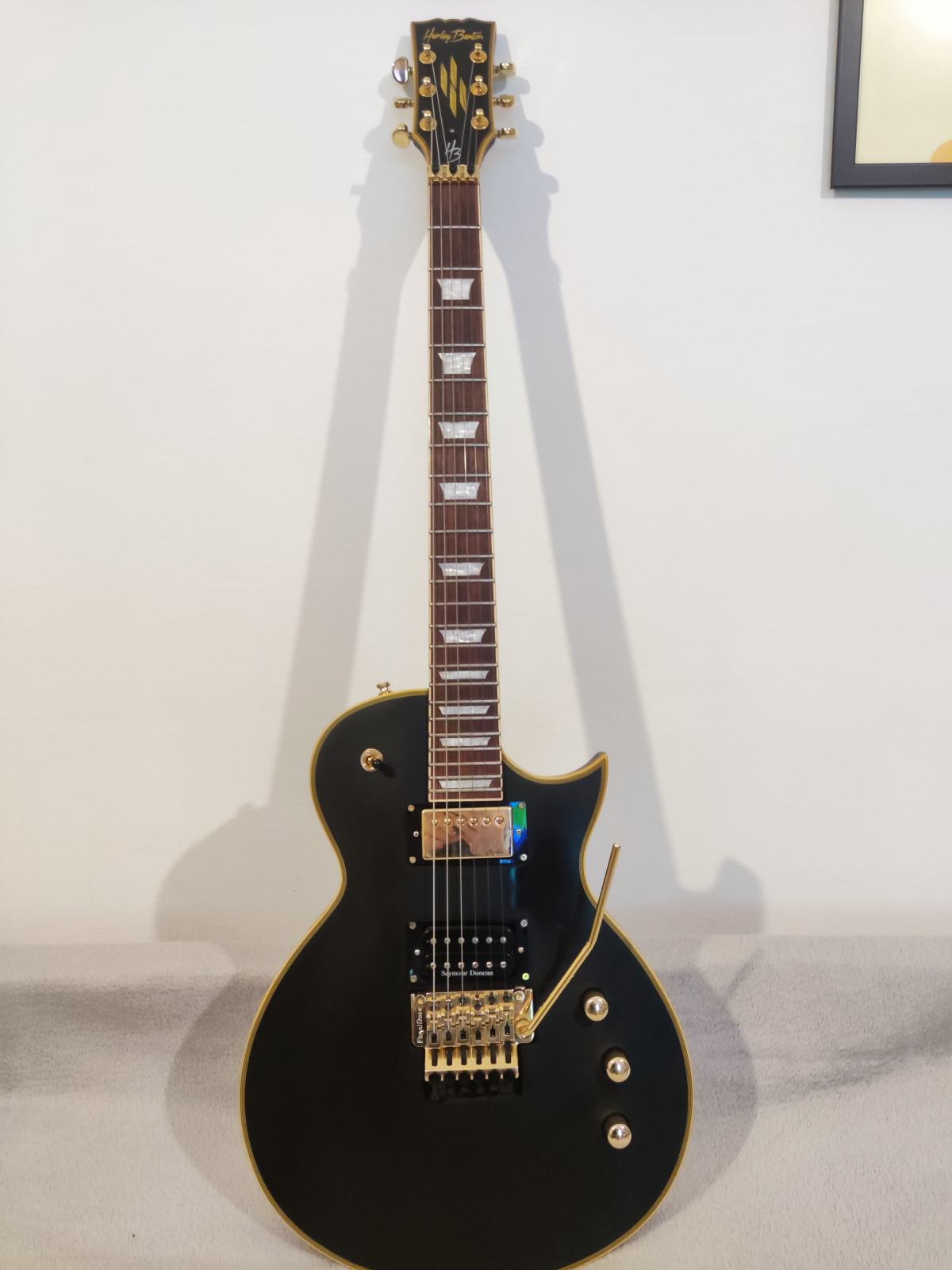 Harley Benton SC-Custom II FR Vintage Black