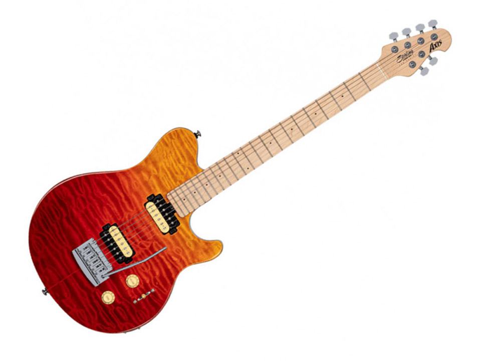 STERLING AXIS AX3 QUILTED MAPLE Spectrum Red električna gitara