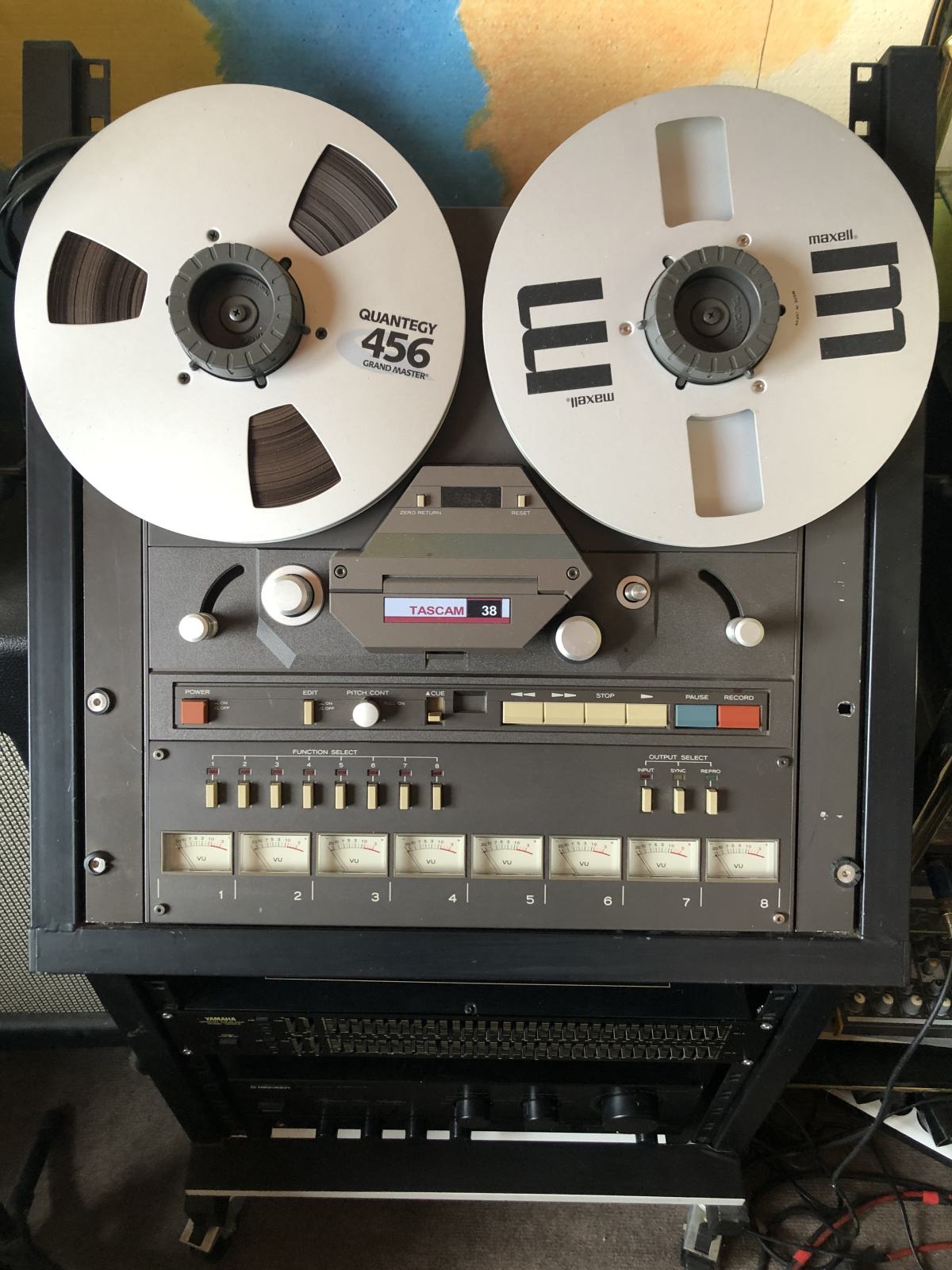 TASCAM 38; 8cha reel to reel- magnetofon