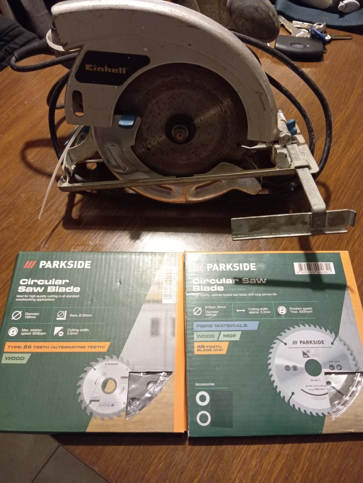 cirkular ručni einhell