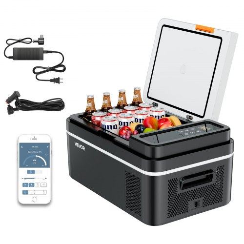 Kompresorski hladnjak 20L, 12/24V DC električni zamrzivač s upravljanj
