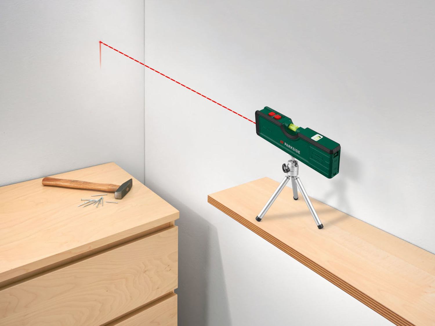 Laser Parkside Spirit Level plw A3 - laserska libela