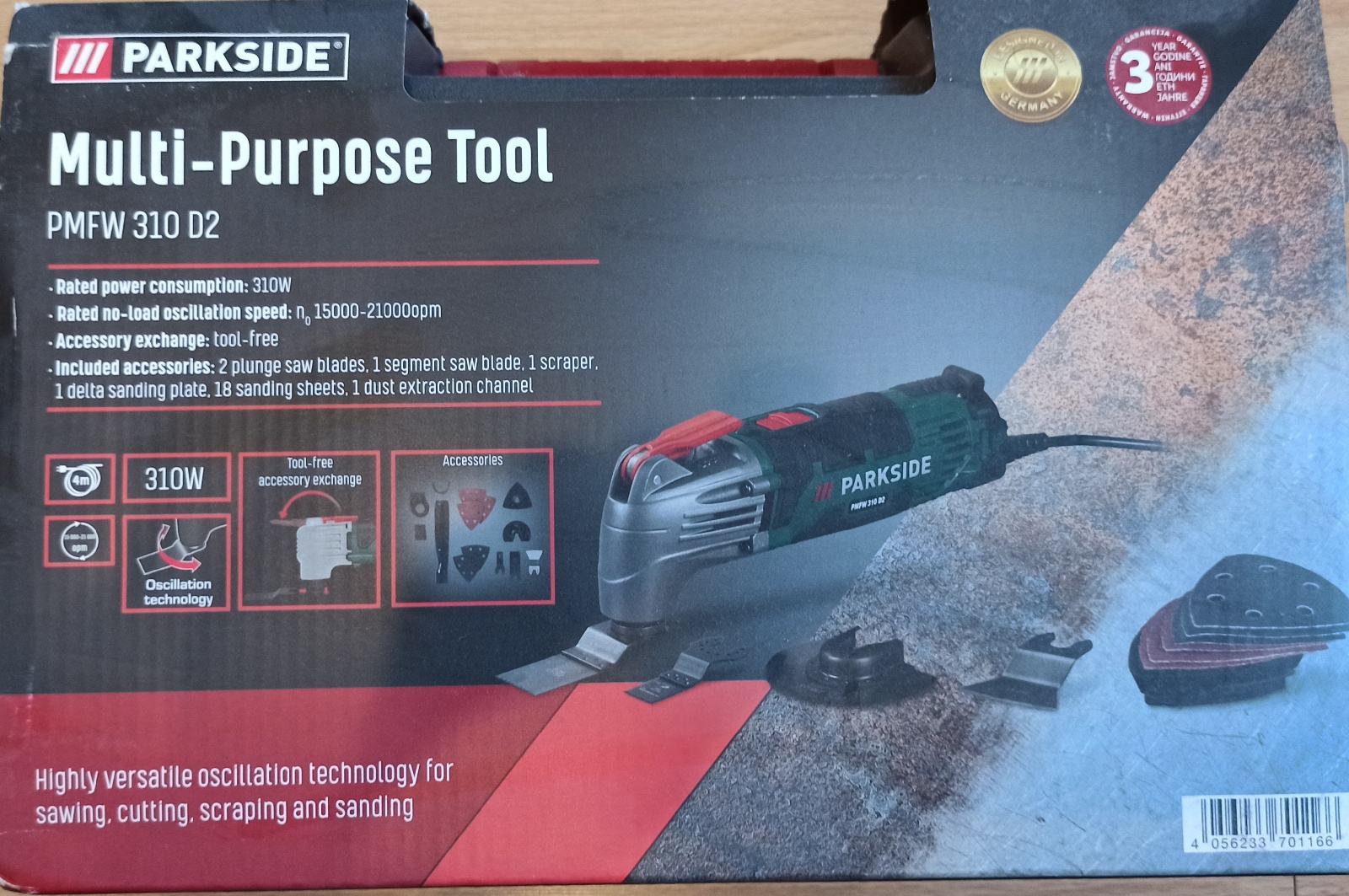 Parkside multifunkcionalni alat