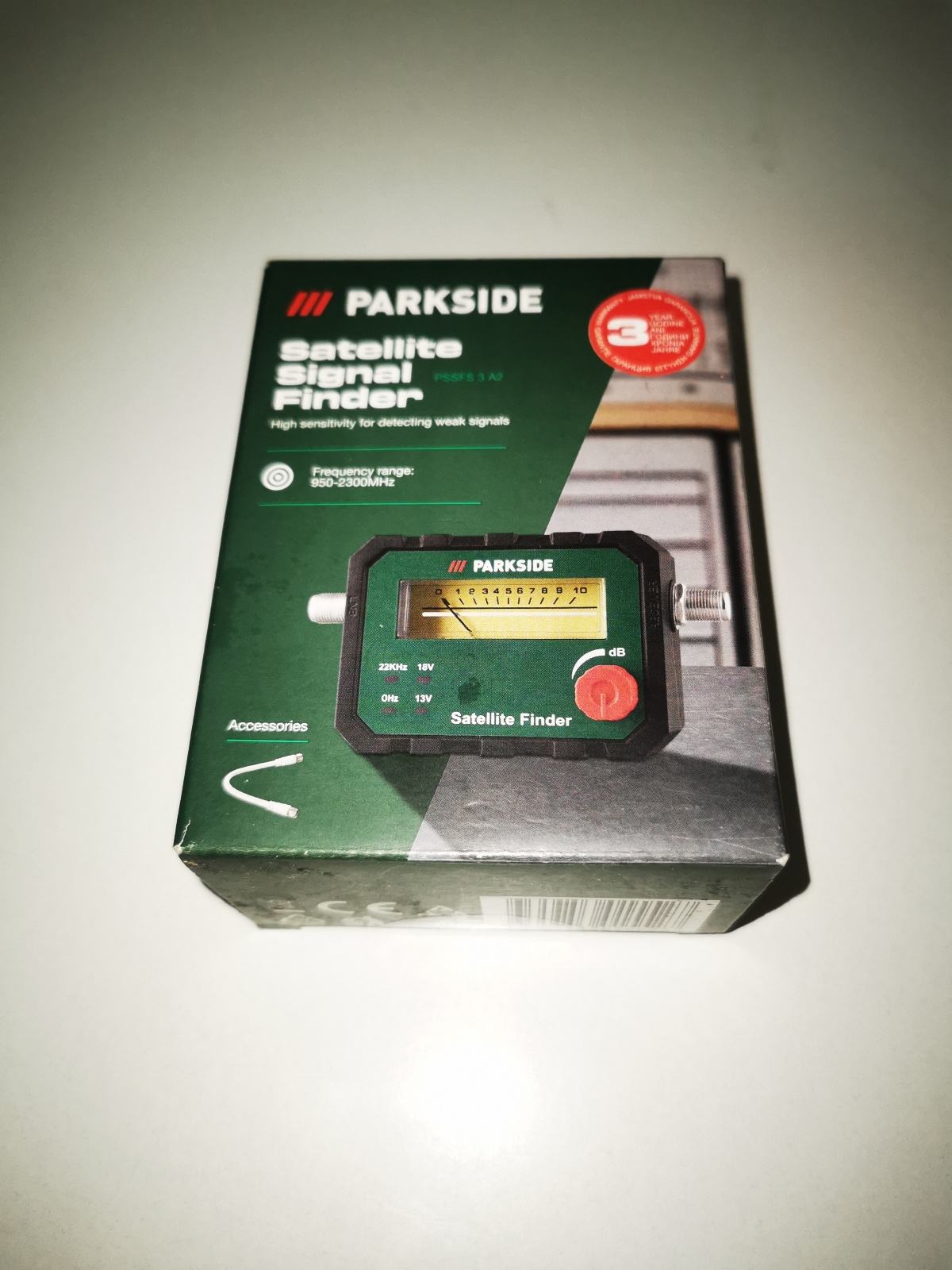 Parkside satellite finder