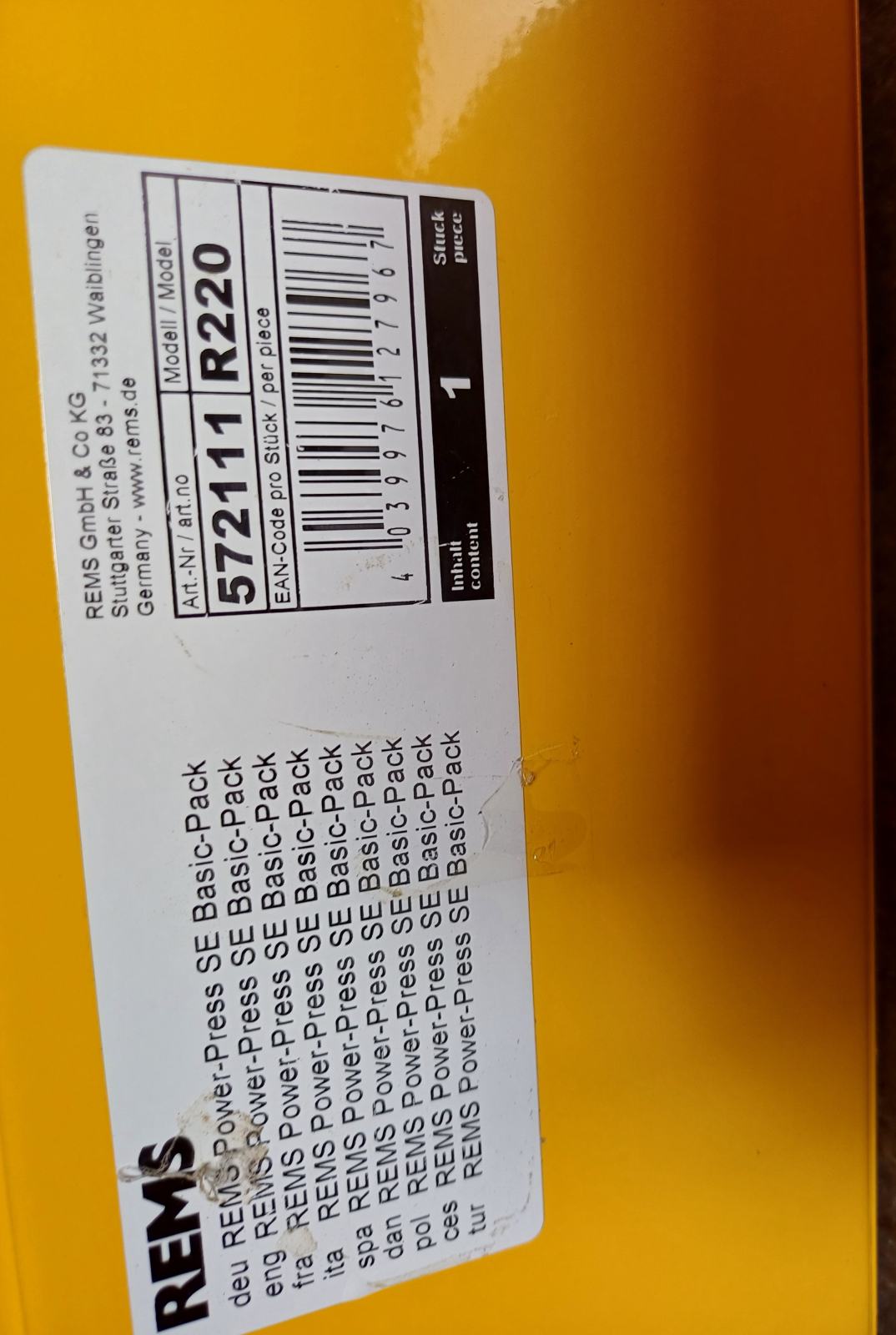 Prodajem Rems Pressu