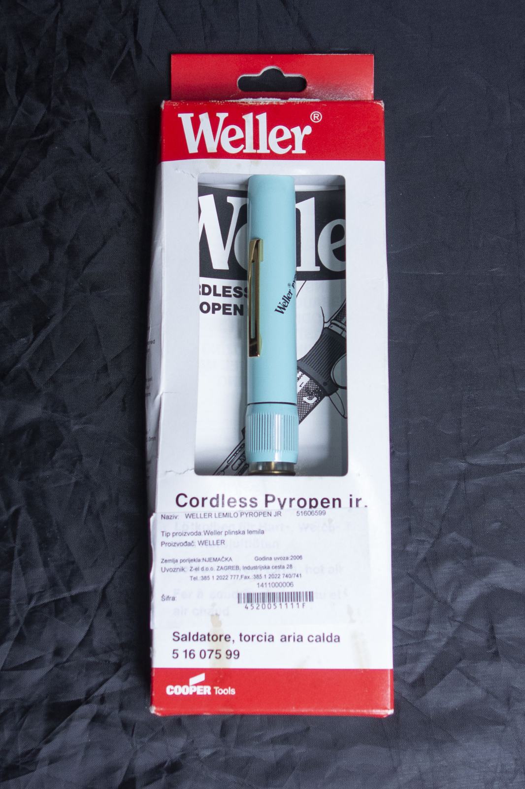 Prodajem novo Weller lemilo plinsko, PYROPEN JR