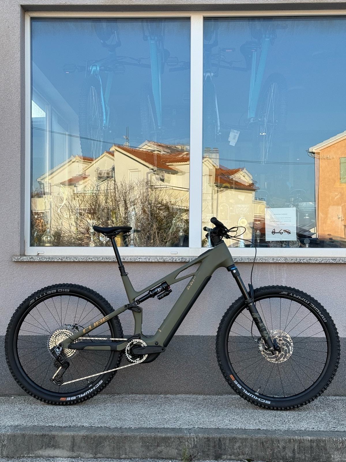 CUBE STEREO HYBRID ONE44 HPC TM 800 DUSTYOLIVE´N´GOLD 2025