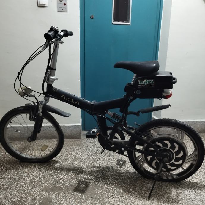 Sklopiv bicikl 1kW 1000W Golden Hub Motor MPII set kit E-bike BLDC