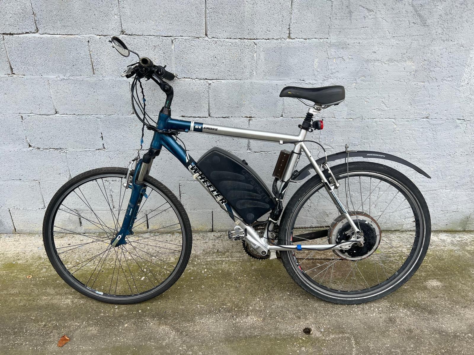 El. bicikl - kit motor 1kw - 195-205 visina