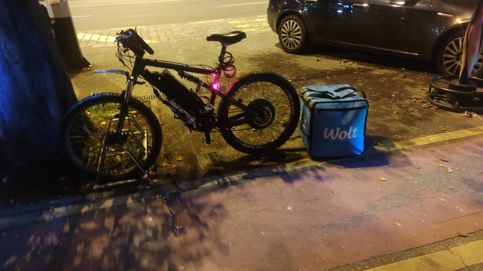 El biciklo 2000 W full suspenzija