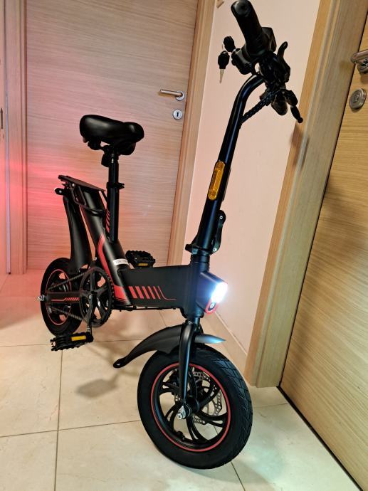 ELEKTRIČNI BICIKL mini SKLOPIVO 350W, bez četkica motor, NAJJEFTINIJE