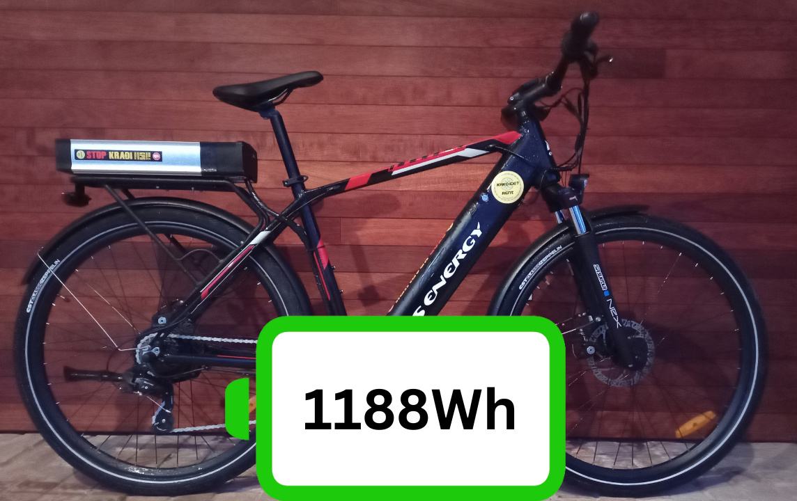 MS ENERGY T10 + Baterija 720Wh + Gas + GPS Tracker + Motor 500W