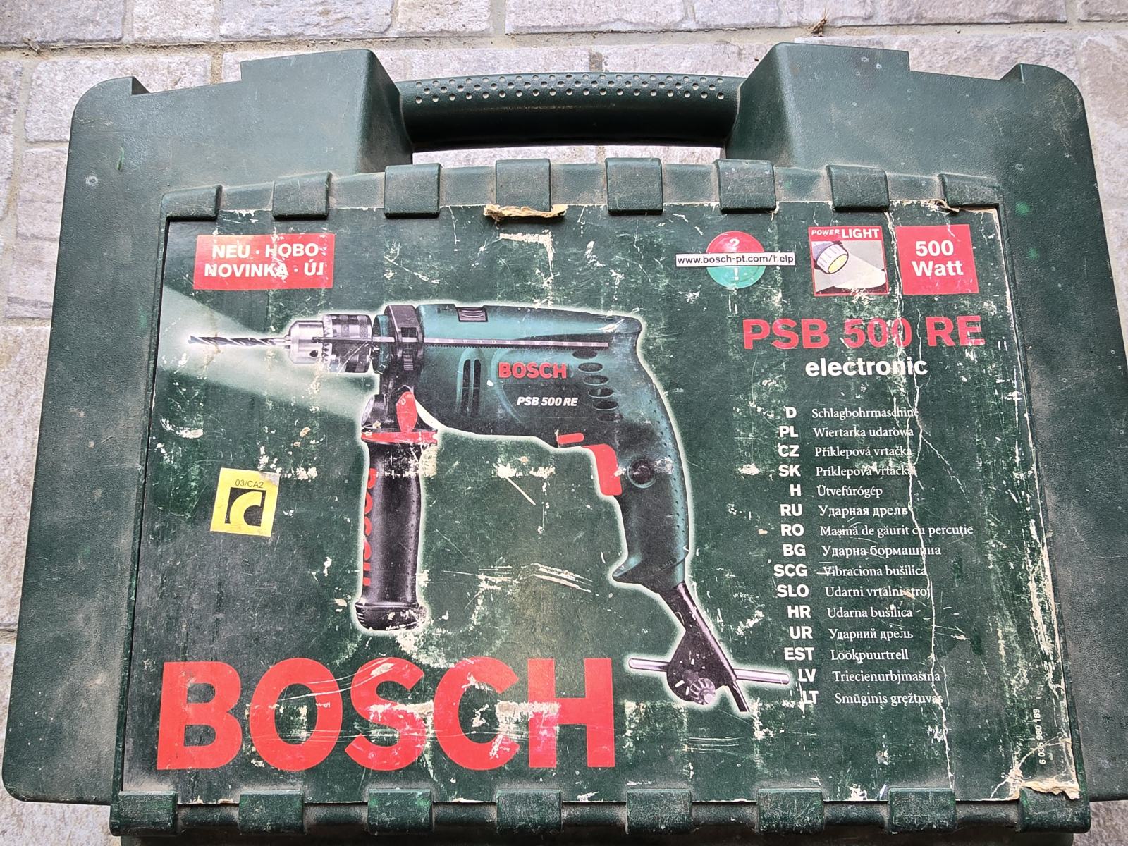 El. Bušilica PSB 500 RE