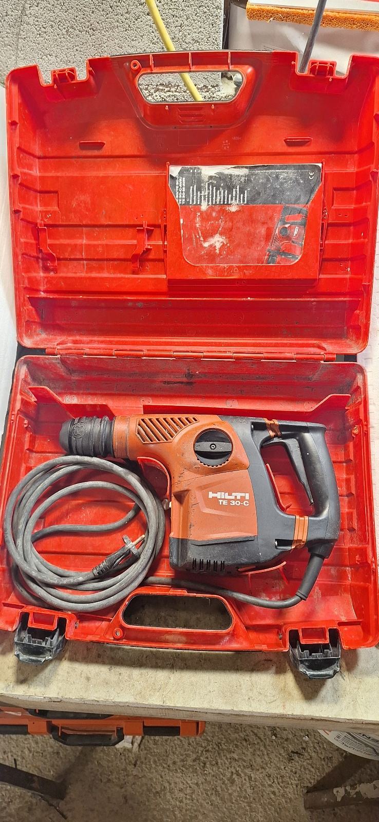 HILTI TE 30-C udarna bušilica