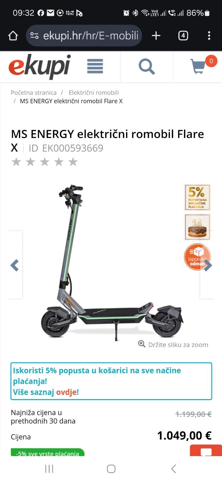 MS Energy Flare X