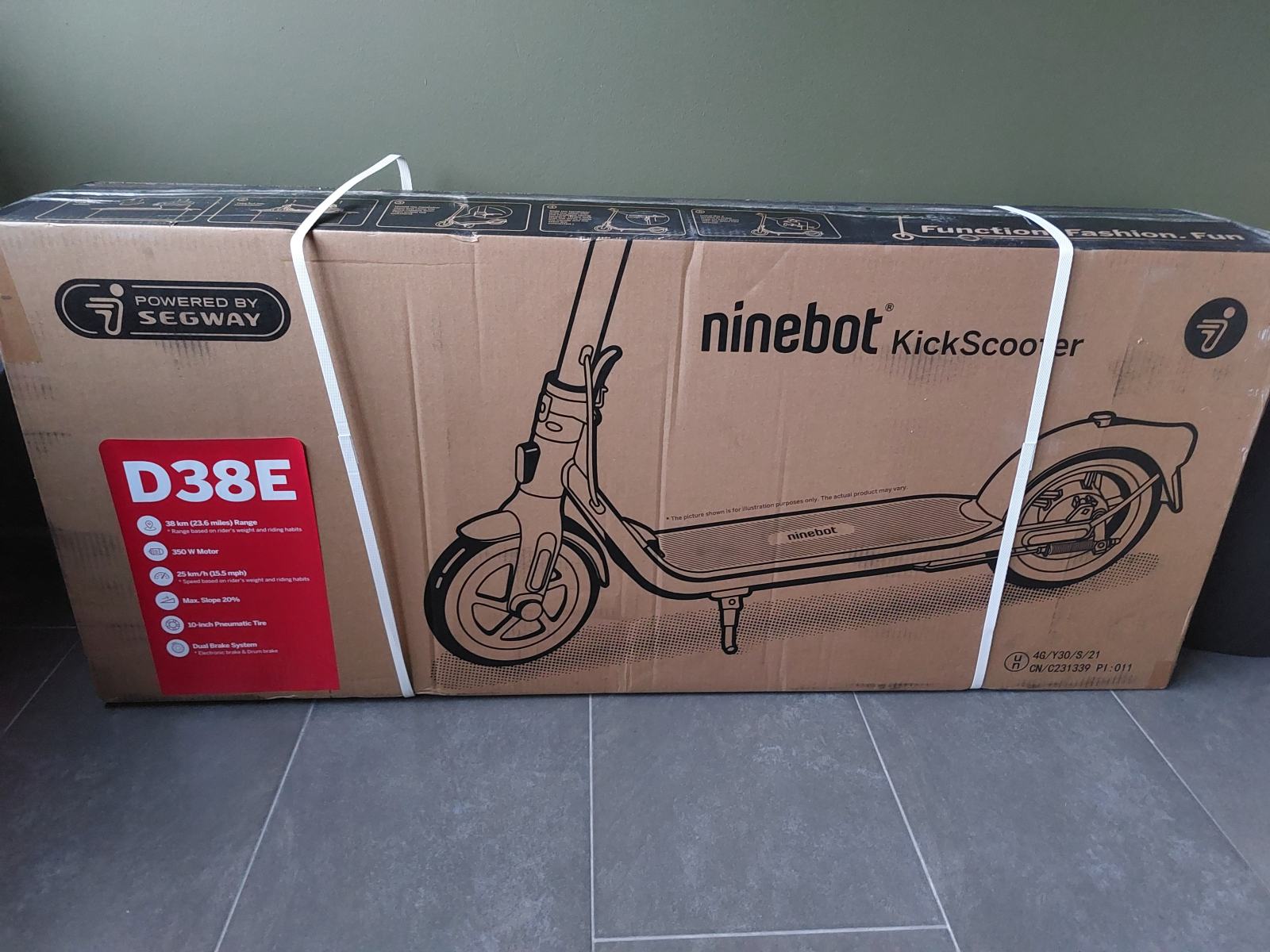 Prodajem Segway ninebot d38e zapakirani, nekorišteni, 0km!