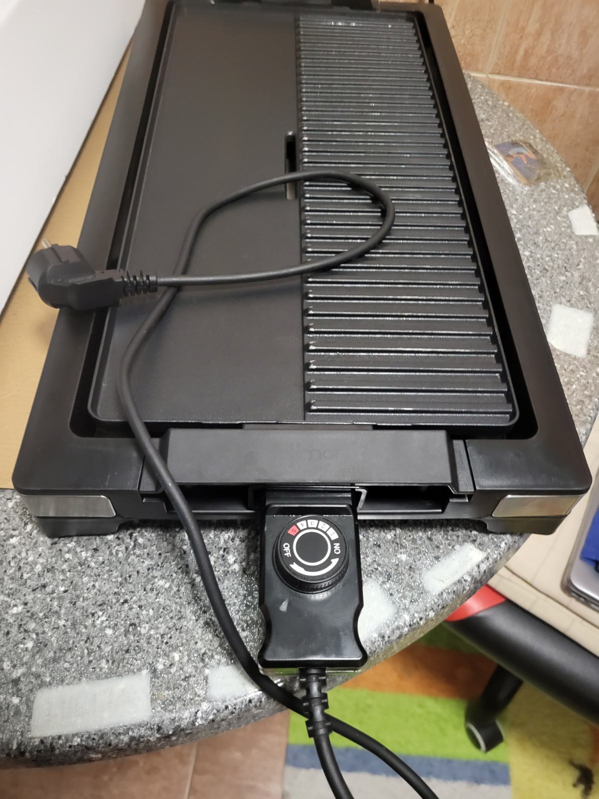 DELIMANO--El.Roštilj ,Table Grill DELUXE NOIR,60cmX33Cm, vidi slike!