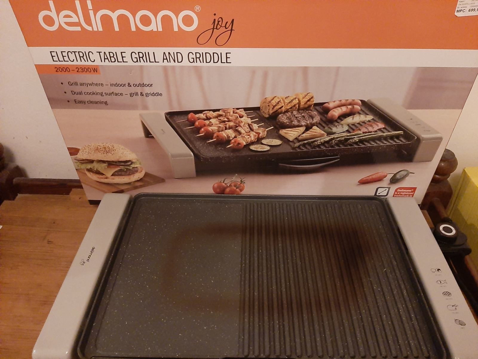 Delimano stolni roštilj/grill