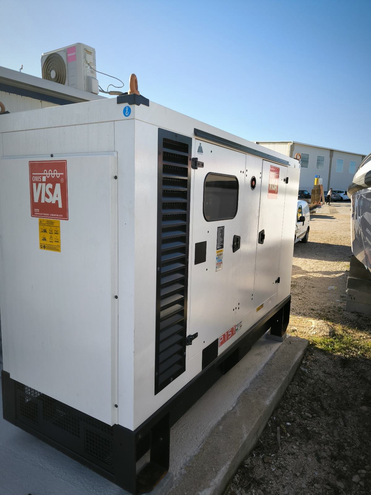 125 kW Visa P151GX agregat