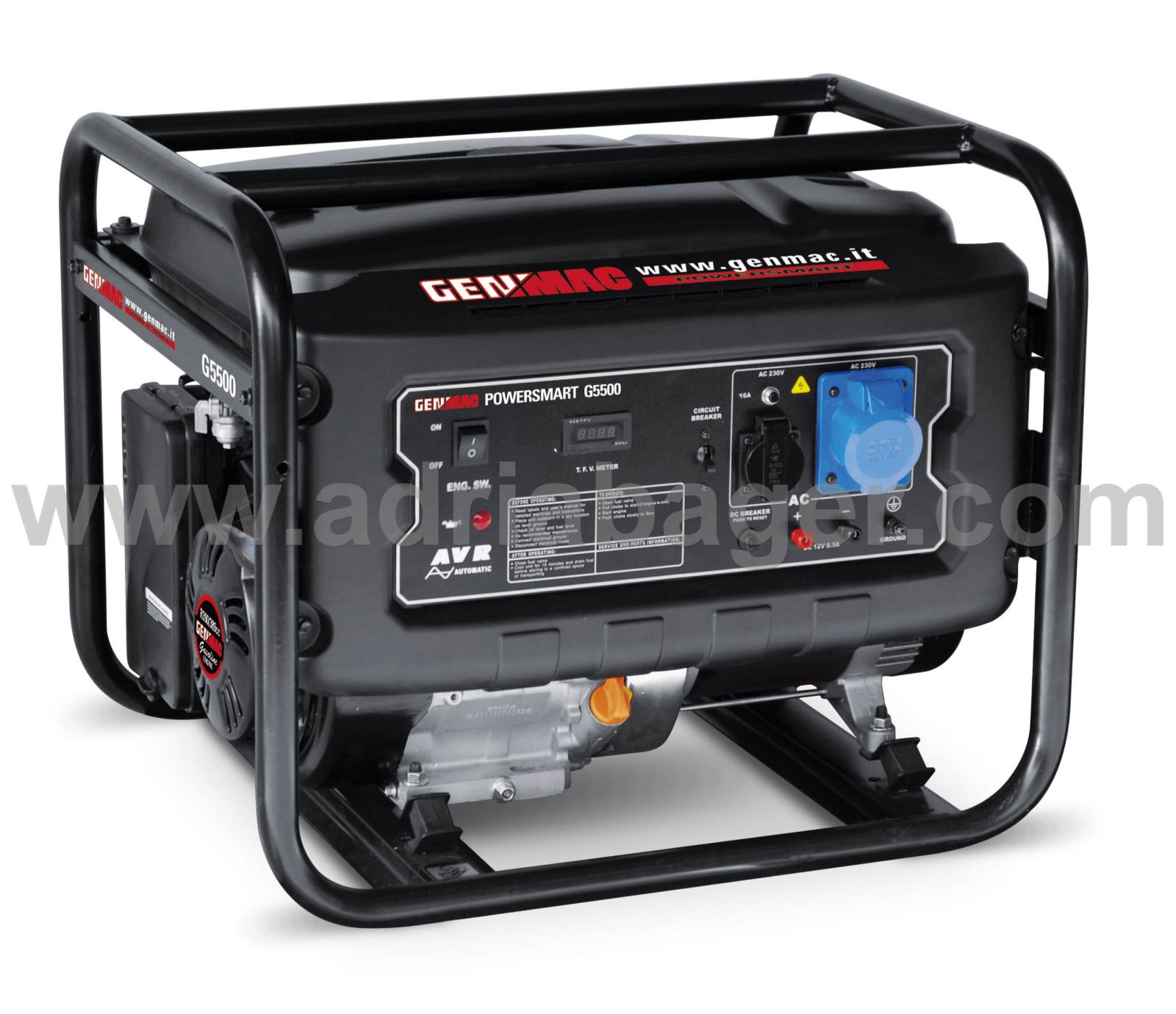 5,5 kW, G6000E Powersmart Genmac