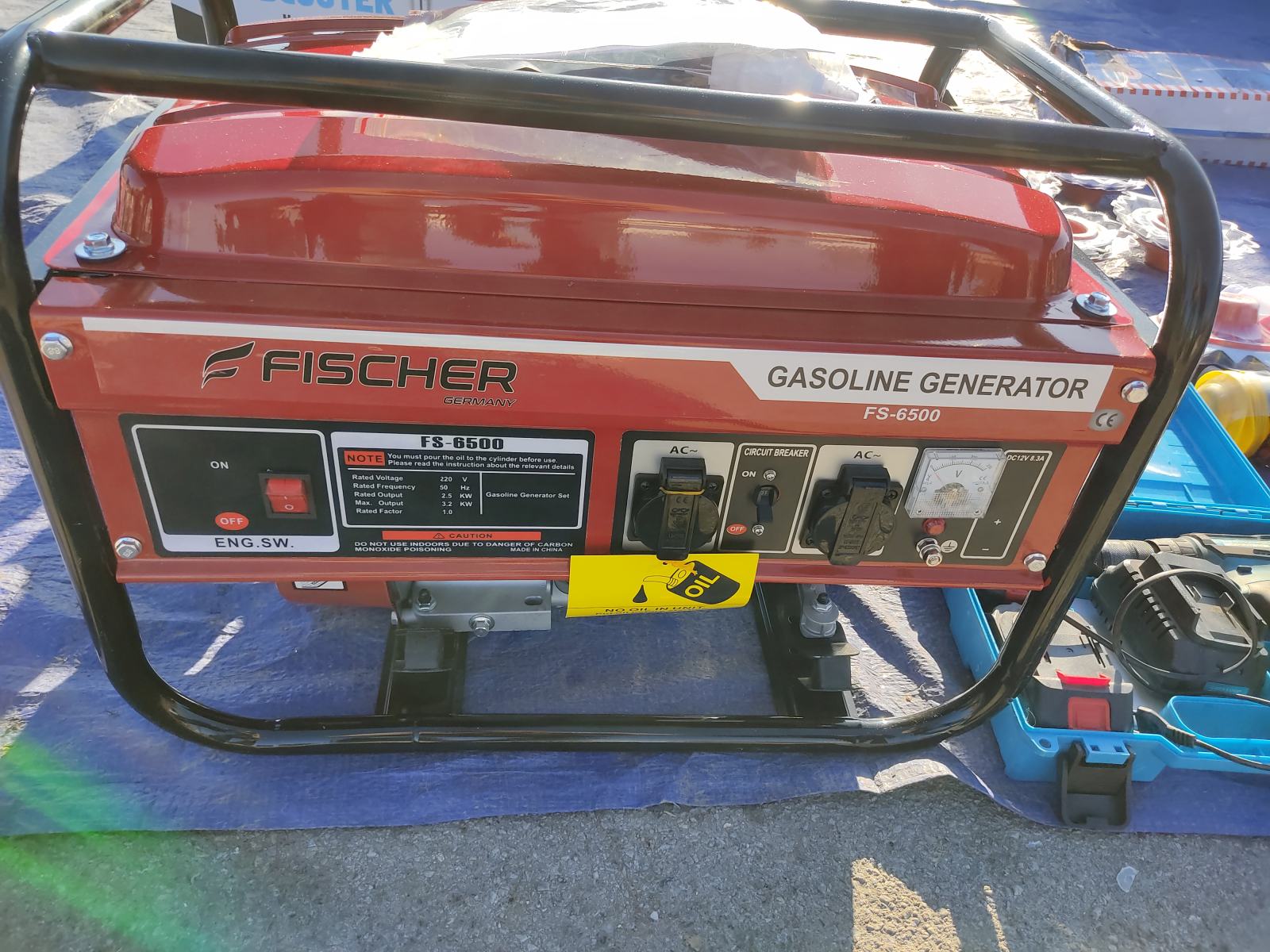 Agregat Fisher FS-6500 prodajem ili mjenjam za drva