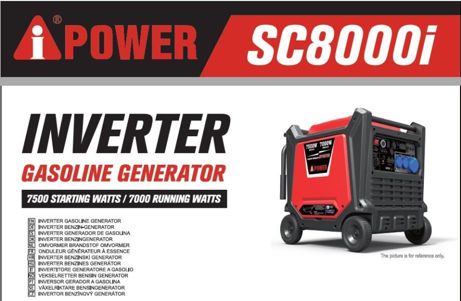 AGREGAT ZA STRUJU INVERTER A-iPower SC8000i (7,5 kW) - DEMO