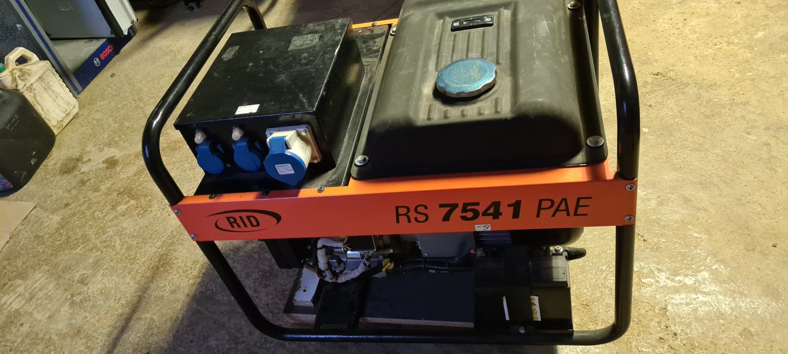 Profesionalni monofazni agregat za struju generator 7 kW - RS 7541 PAE