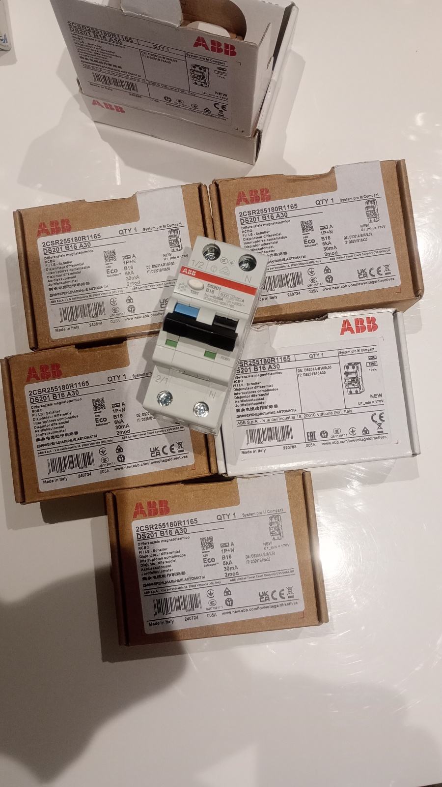 ABB DS201 FI/LS B16 30A