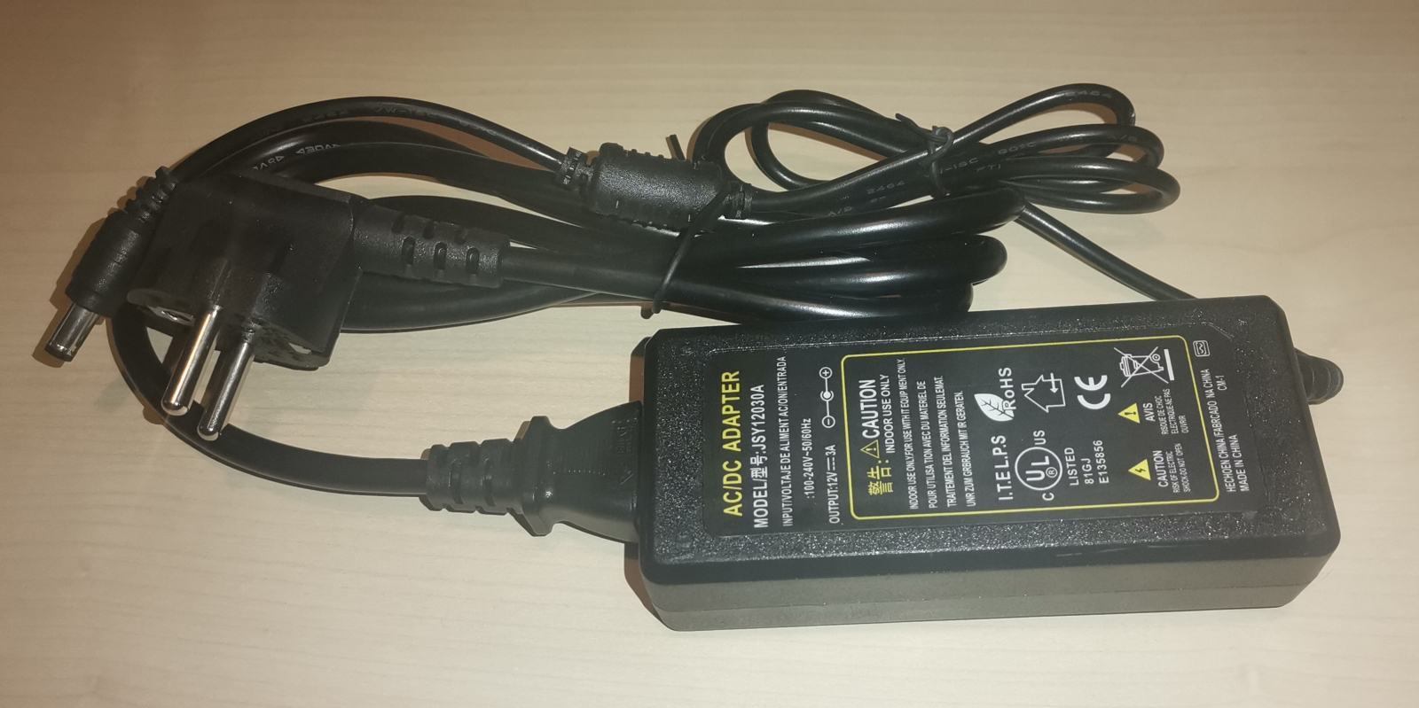 AC/DC Adapter Napajanja 12V 3A