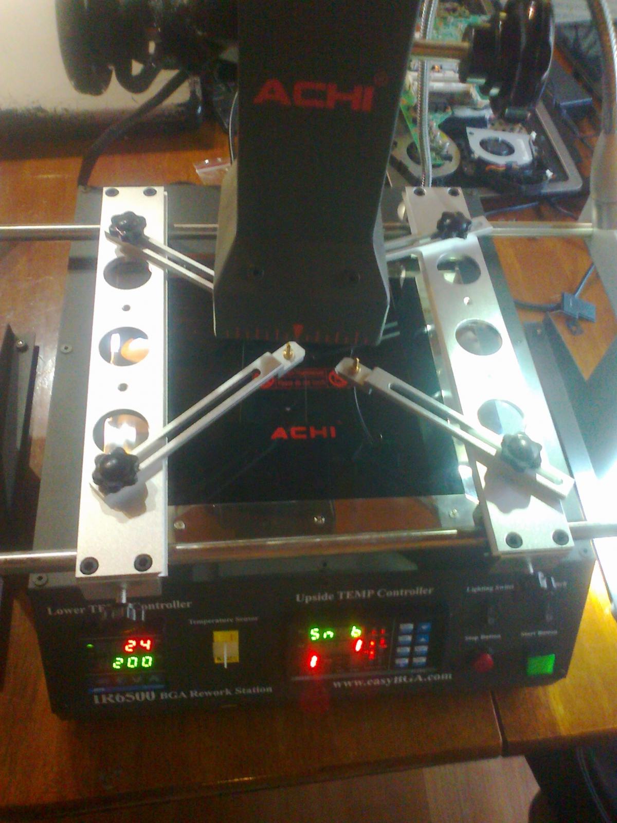 ACHI IR6500 BGA REWORK STATION LEMILICA REFLOW