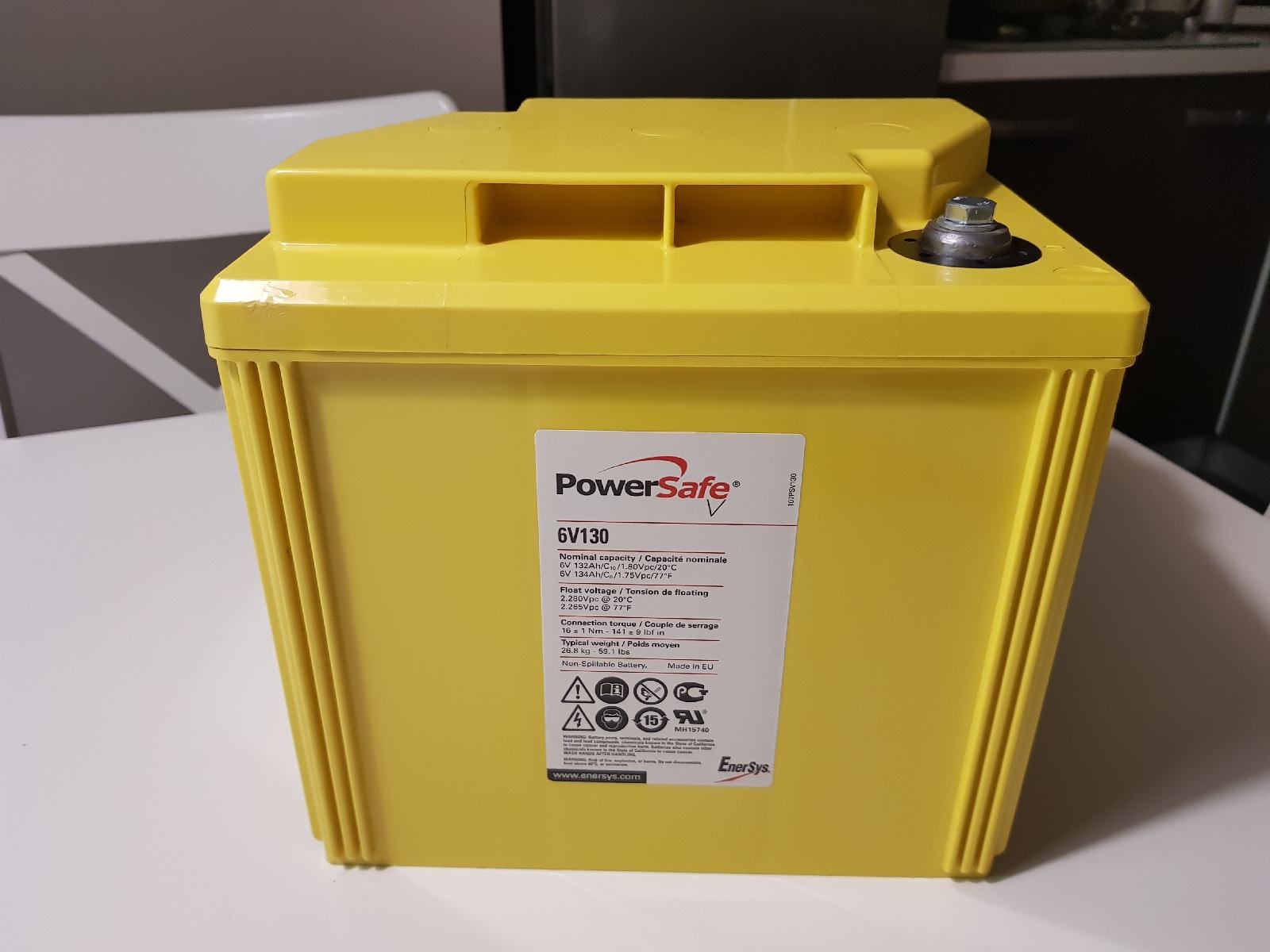 Akumulator za solarni sustav PowerSafe 6V/132Ah, 850kn.