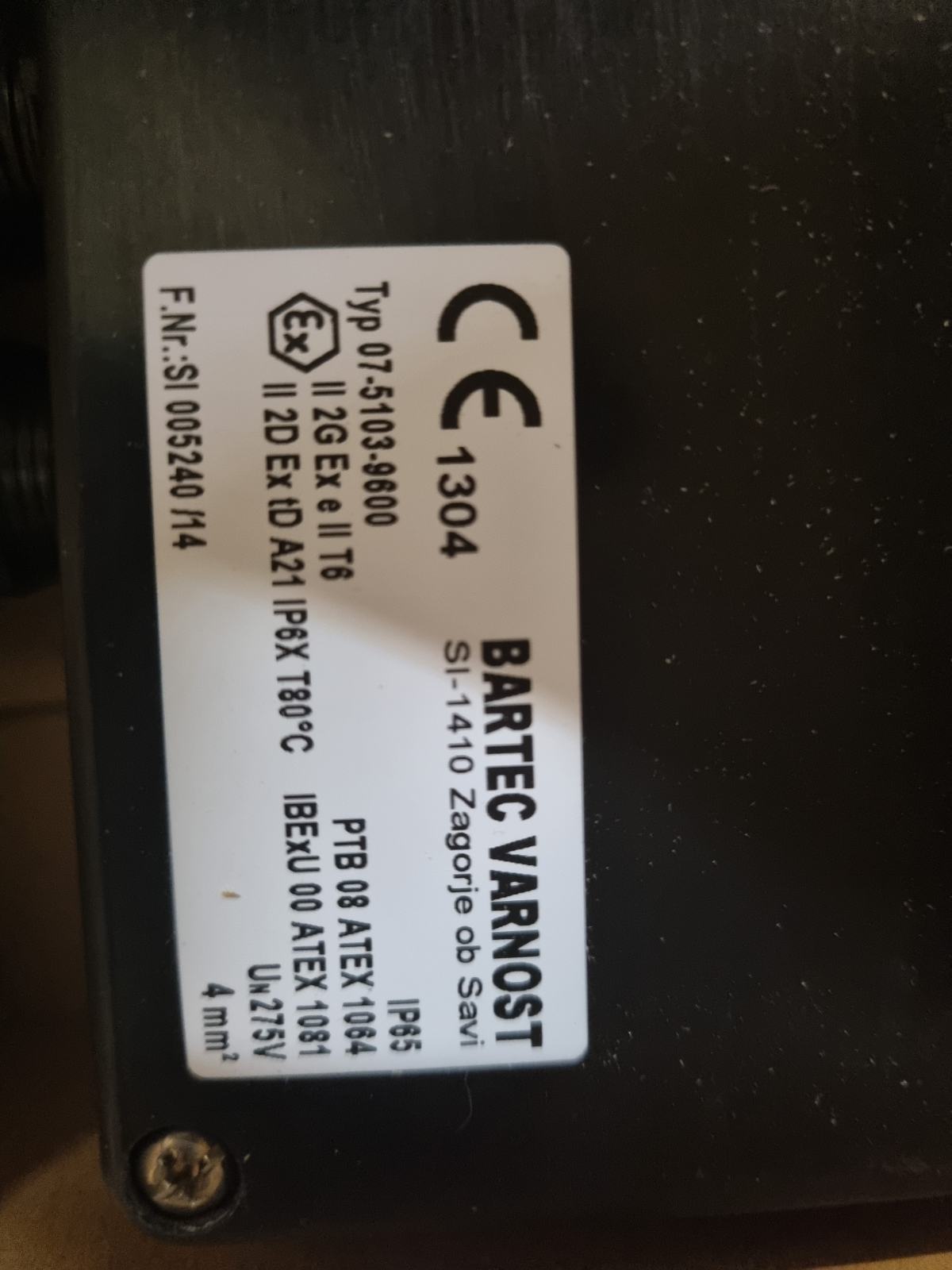 BARTEC razvodne kutije Ex ATEX