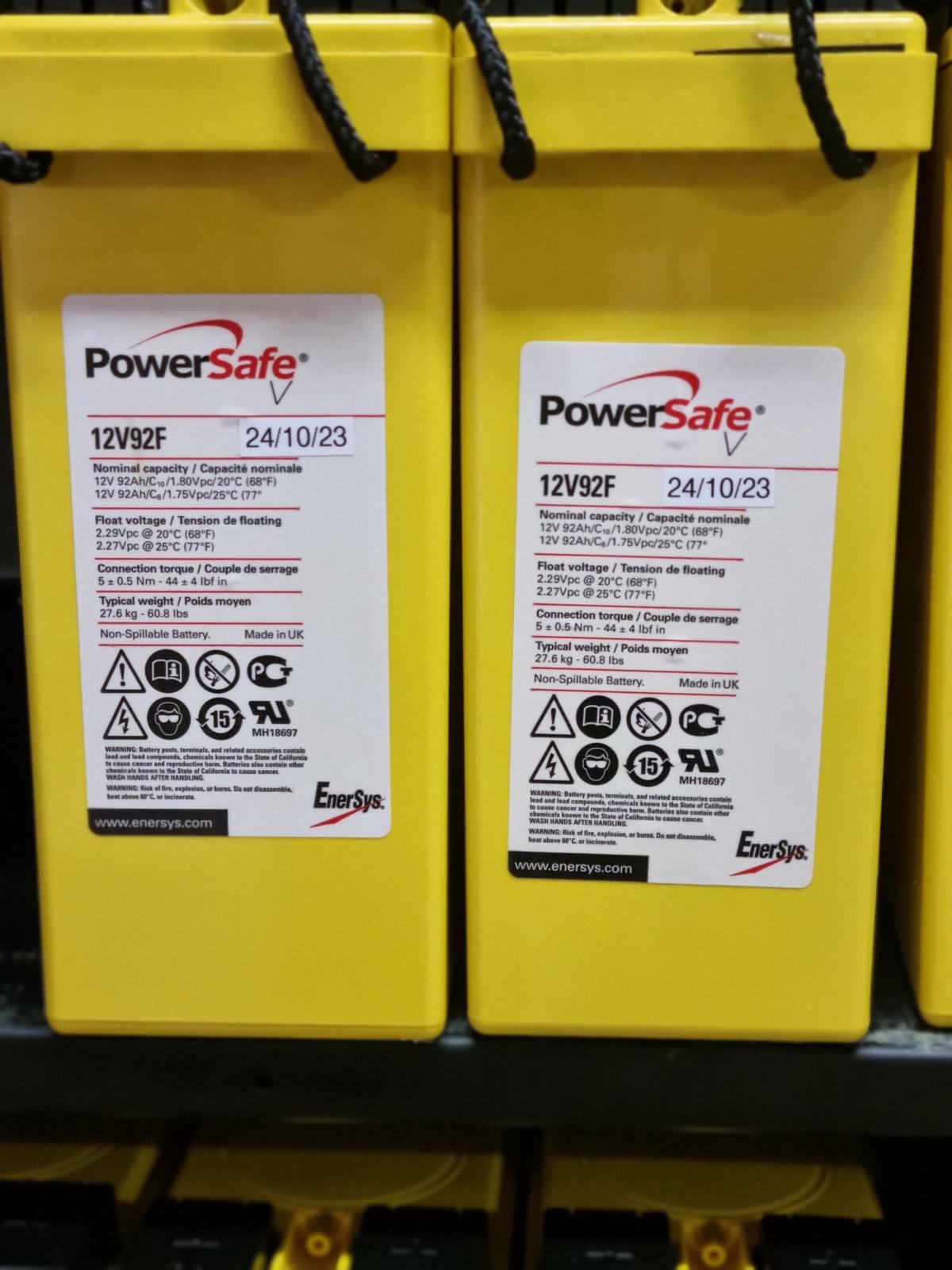 Baterije 12V,92Ah Powersafe