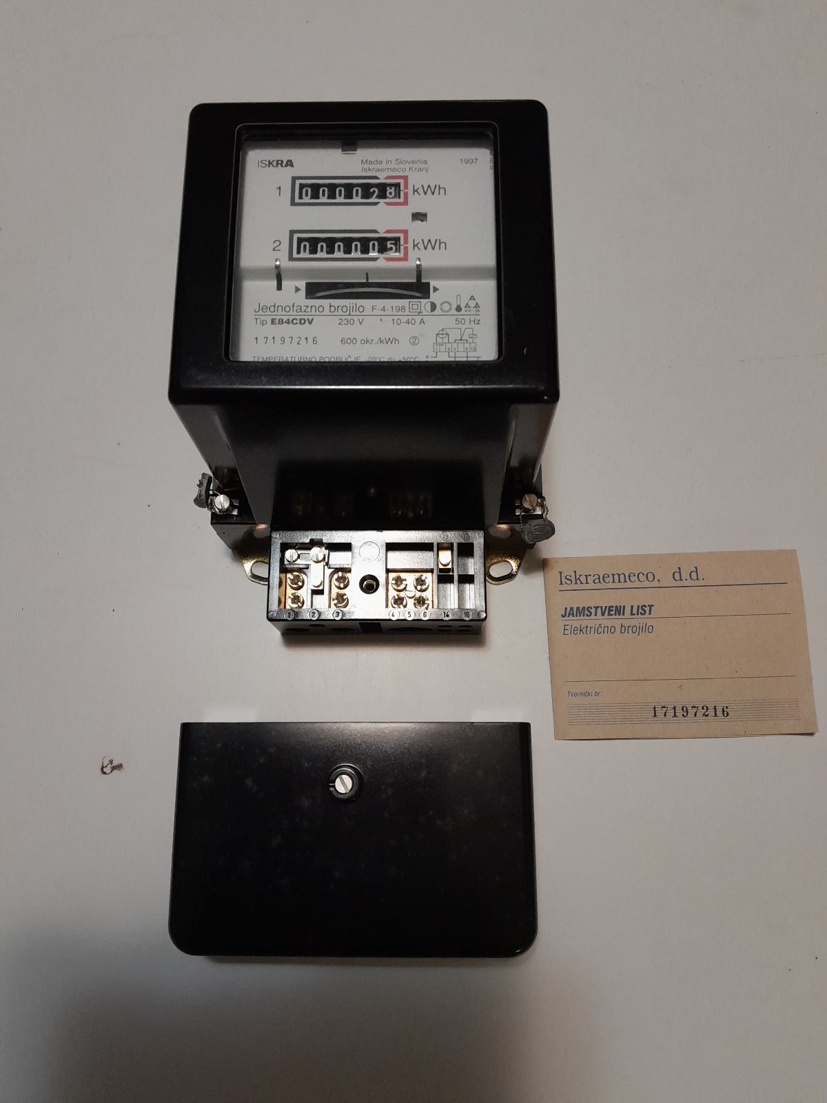 Brojilo za električnu energiju + MTP5 prijemnik