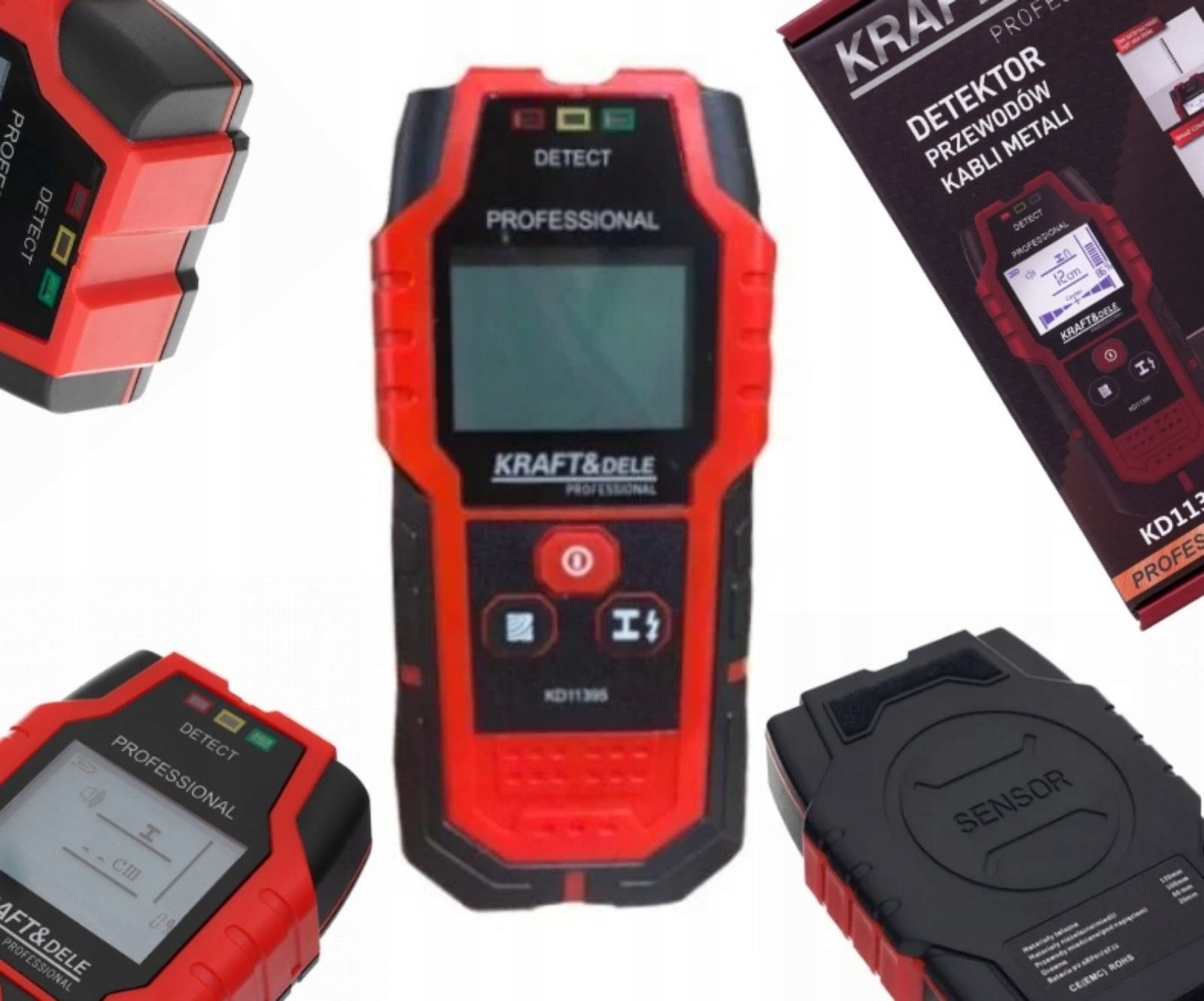 Detektor žice,kablova,metala i cijevi u zidu