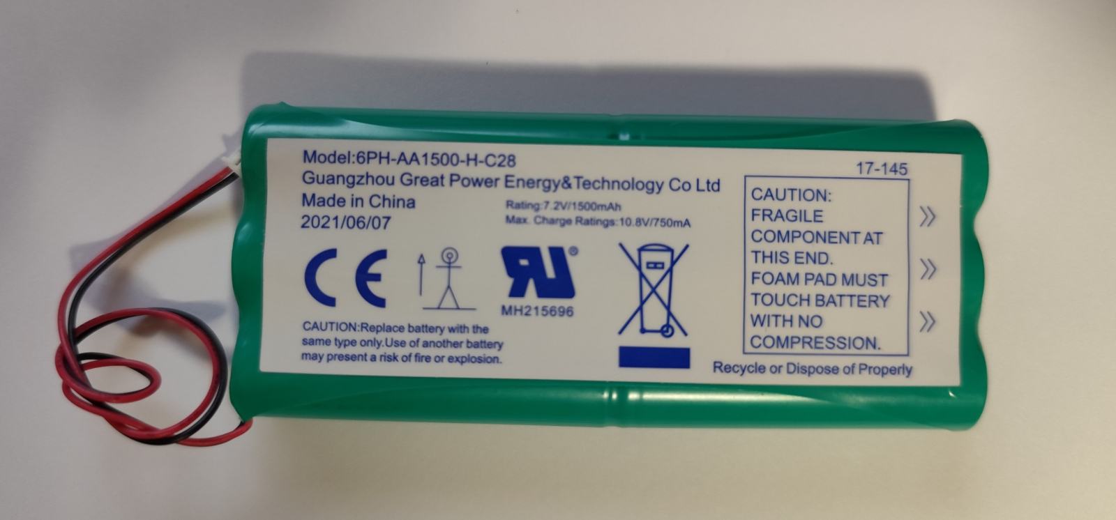 DSC : SCW 9045 / 9047 baterija za alarmnu centralu