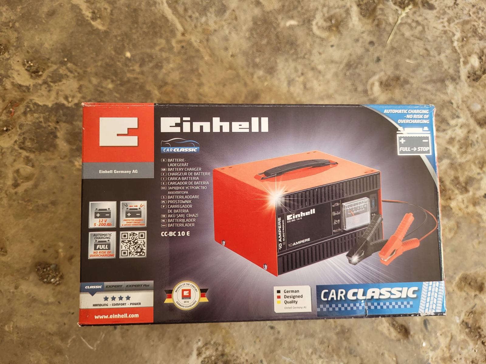 Einhell punjač akumulatora CC-BC 10 E