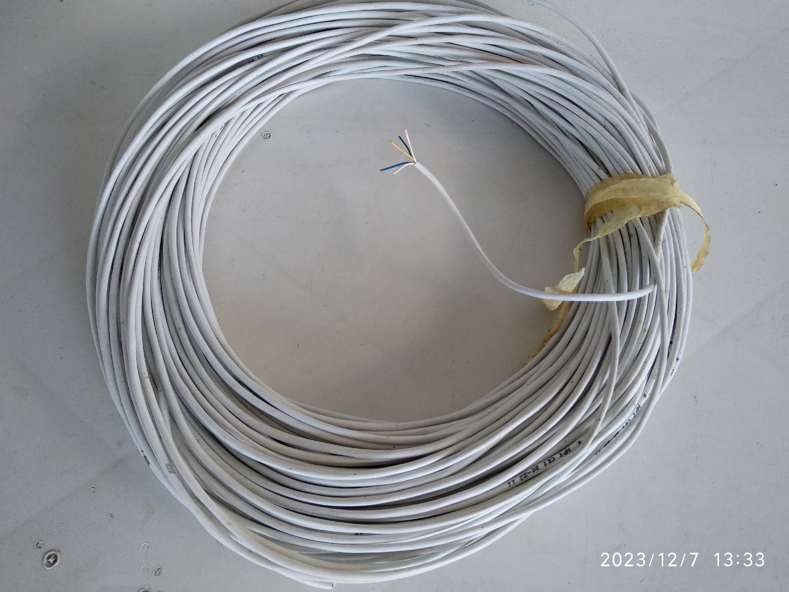 El. Kabel četverožilni, NPI CEI 20 - 22 II