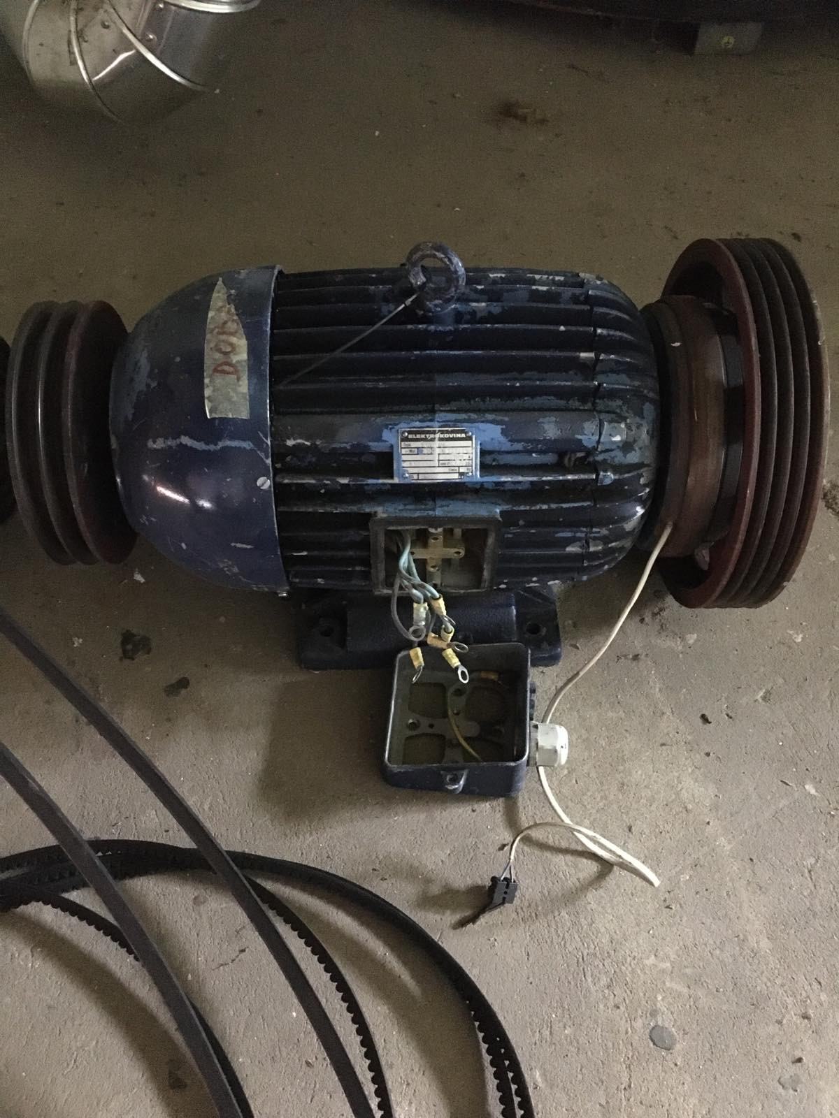 Elektro motor trofazni ELEKTROKOVINA 8,5 kw -2890 1/min