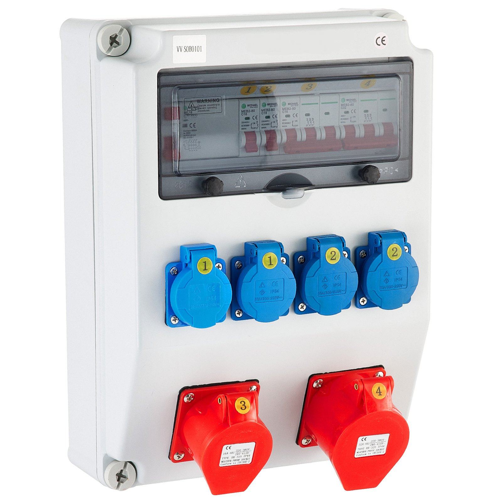 Industrijski razvodni građevinski elektro ormar jednofazni i trofazni